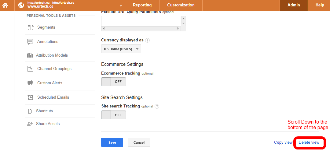 SOLVED: How to Delete a Property from Google Analytics – Up & Running Inc – Tech How To's