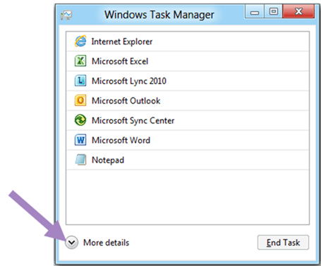 Windows 8 Task Manager is Massively Improved – Up & Running Inc – Tech ...
