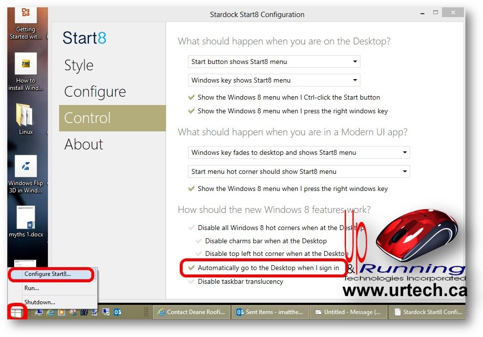 SOLVED: How to Set Windows 8 To Automatically Start the Classic Desktop ...