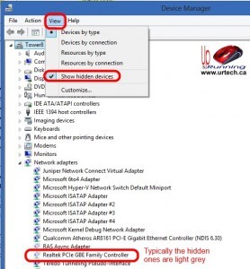SOLVED: How to Remove Old Hidden Network Adaptors - Up & Running Inc ...