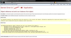SOLVED: IIS 8: 'OBJECT REFERENCE NOT SET TO AN INSTANCE OF AN OBJECT ...