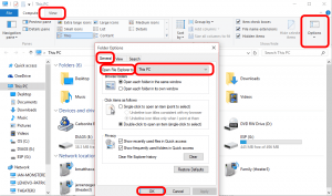 SOLVED: How To Change Windows 10 File Explorer To Open My Computer ...
