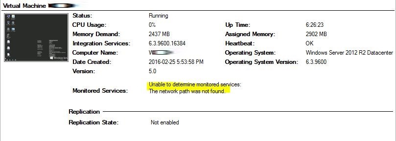 SOLVED: Failover Cluster Manager Shows, Unable to Determine Monitored ...