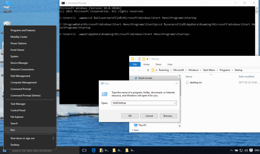 SOLVED: What is the Path to a Users STARTUP Folder in Windows 10 – Up ...