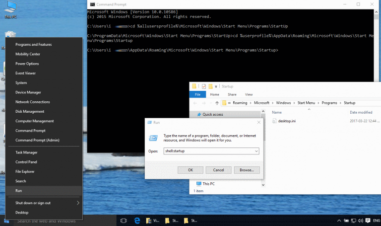 SOLVED: What is the Path to a Users STARTUP Folder in Windows 10 - Up ...