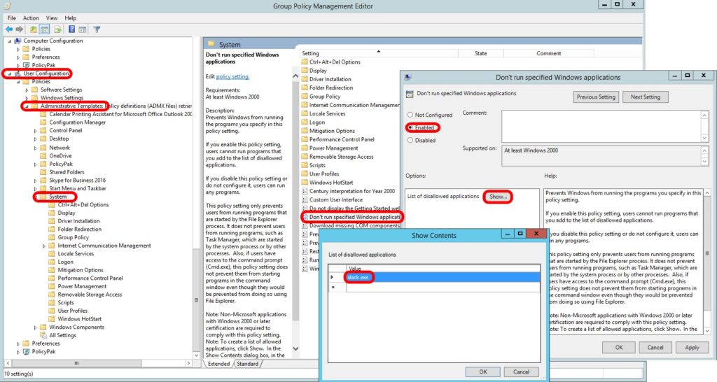 SOLVED: GPO To Block Software by File Name, Path, Hash or Certificate - Up & Running Inc - Tech ...