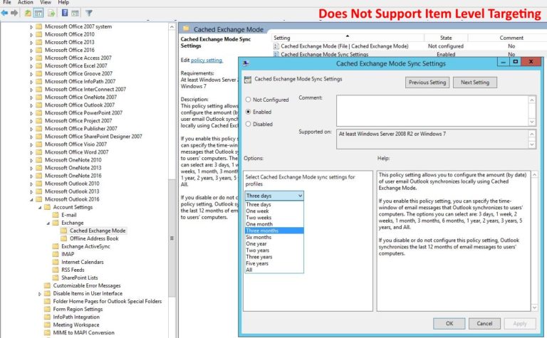 SOLVED: How To Block Outlook From Using Cached Mode on Boardroom PC's ...