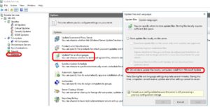 SOLVED: How to Change WSUS To Download Patches Directly from MS and Not ...
