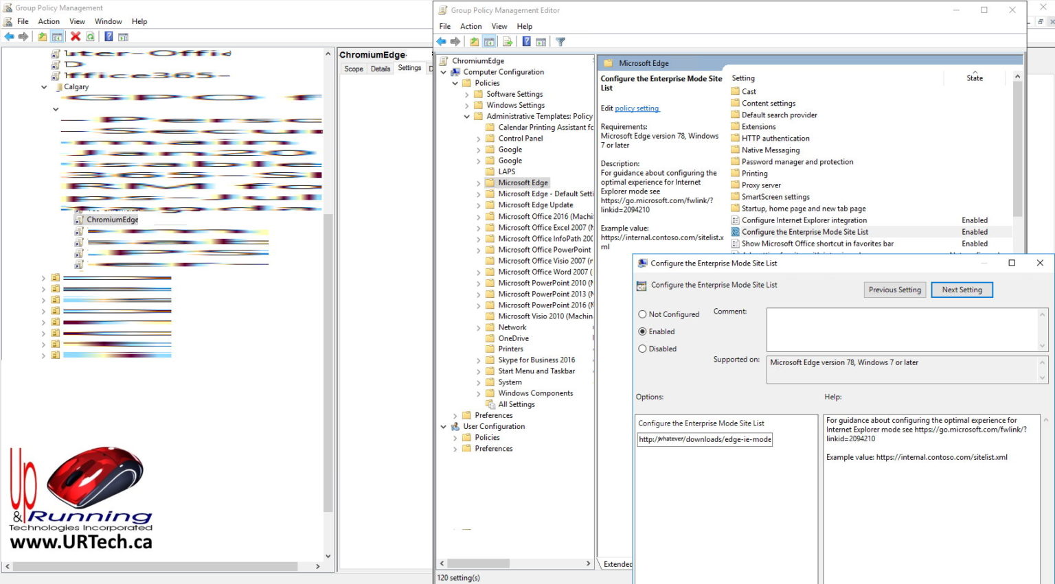 SOLVED: How To Configure Chromium Edge IE Compatibility Mode - Up & Running Inc - Tech How To's