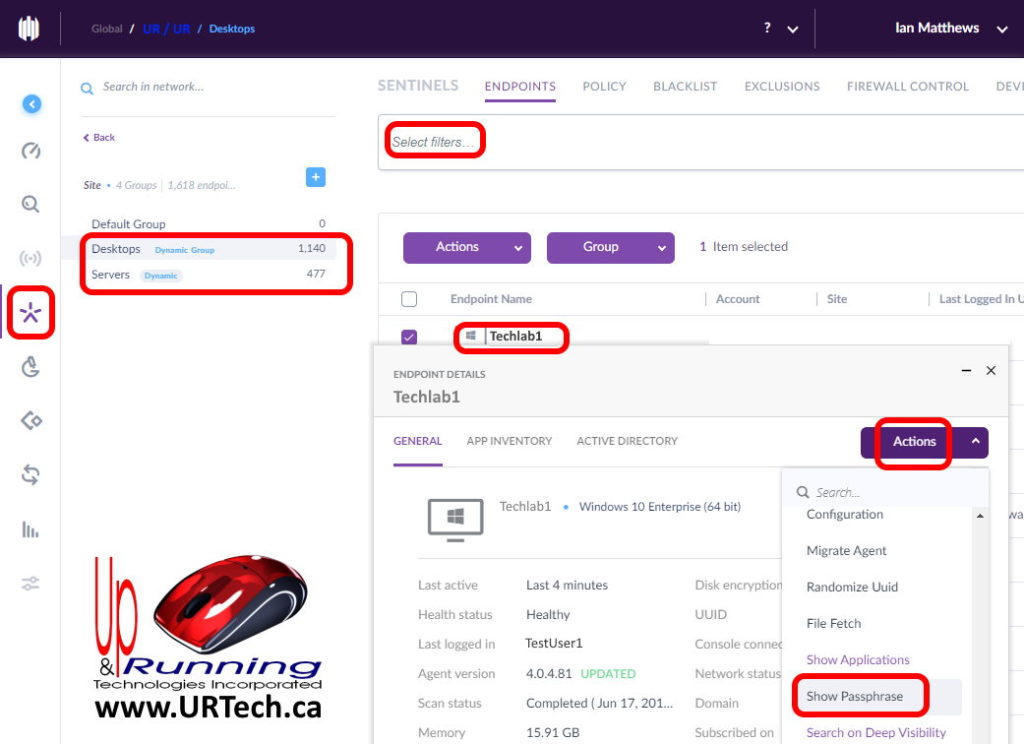 How to Temporarily Disable SentinelOne - Up & Running Inc - Tech How To's