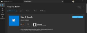SOLVED: Windows 11 Is Missing Snip & Sketch Snipping Tool - Up ...