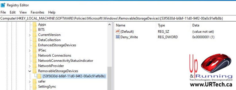 SOLVED: How To Block Write Access To USB Drives - Up & Running Inc - Tech How To's