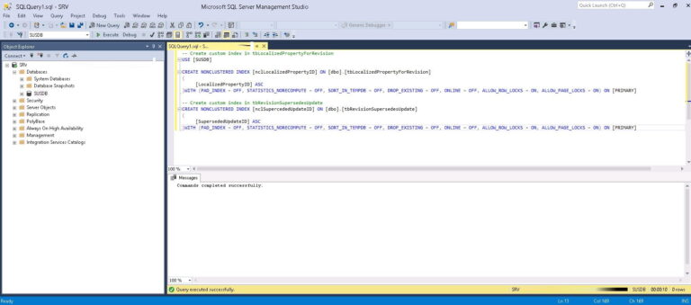 SOLVED: Easy SQL Commands To Clean Up WSUS Database Quickly - Up ...