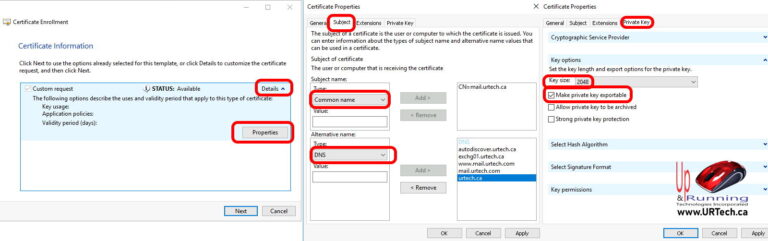 Generate a Multi-Domain CSR on Windows Server