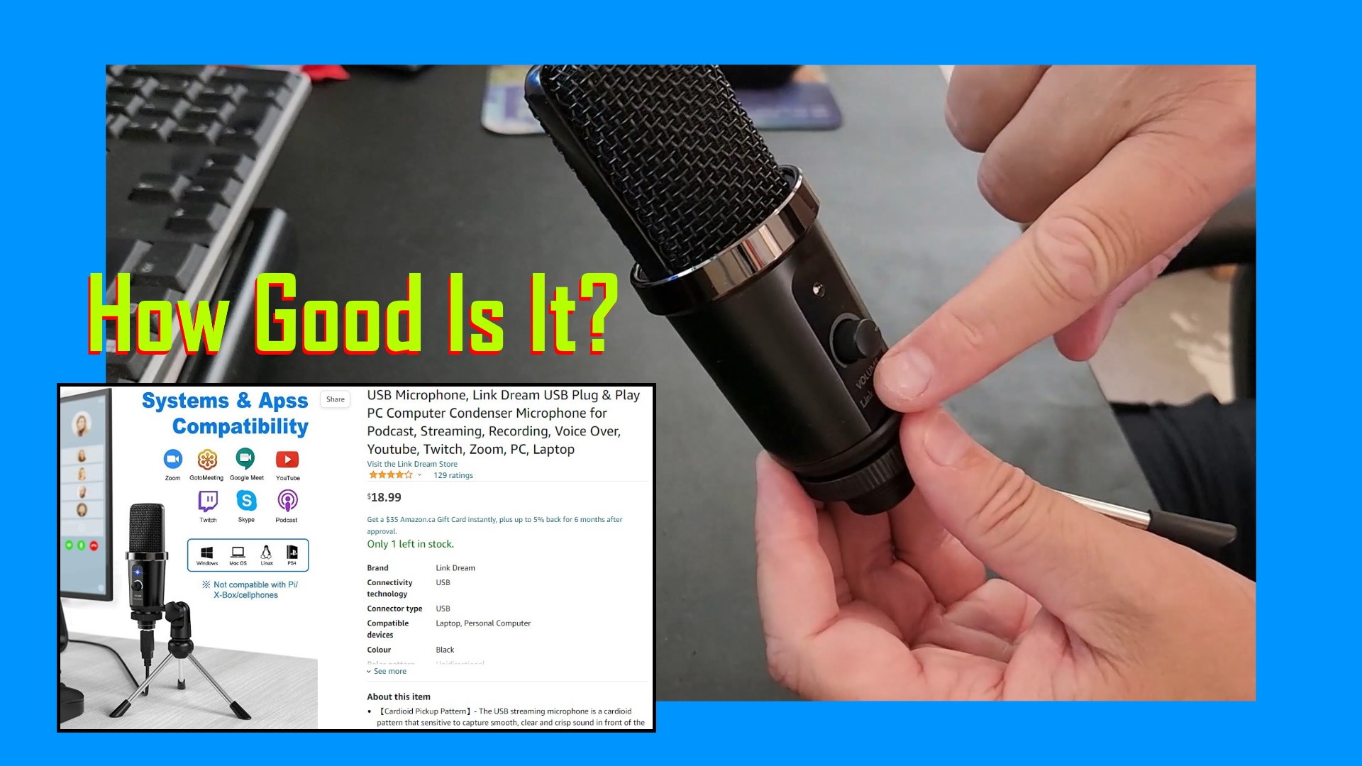Link Dream DM19 USB Mic Review: Is It Worth It?