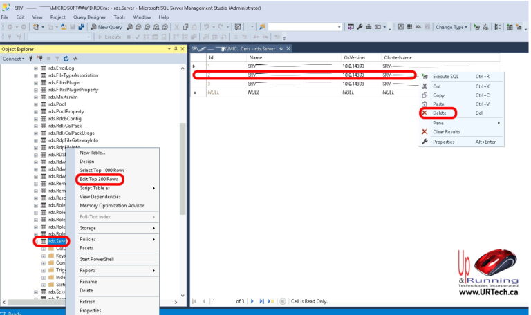 Solved How To Manually Remove Server Server From Remote Desktop Services Up And Running Inc