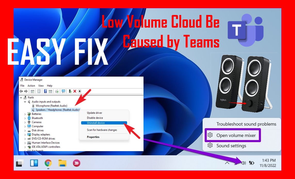 Fix Low Volume Issues on Windows 11 Easily