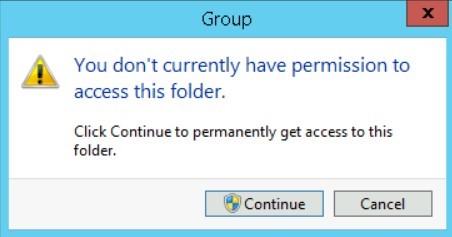 SOLVED: You Must Have Read Permission To View The Properties Of This Object - Even ...