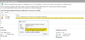 SOLVED: How To Expand VSS Shadow Copy Space To Fix Azure Backup ...