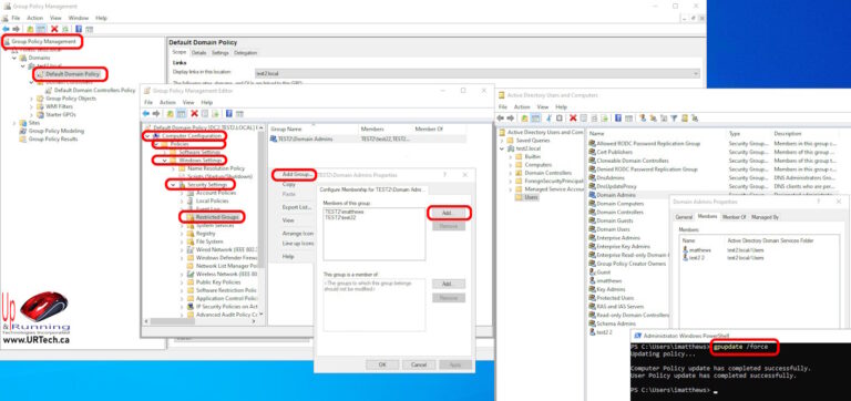 Solved User Accounts Being Deleted Added From Groups Automatically