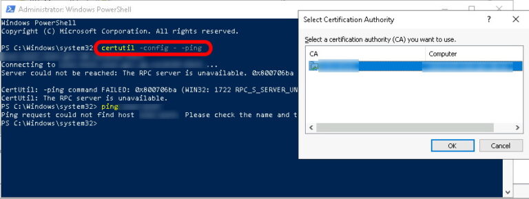 SOLVED: 3 Easy Ways To Find a Certificate Authority In Active Directory - Up & Running Inc ...