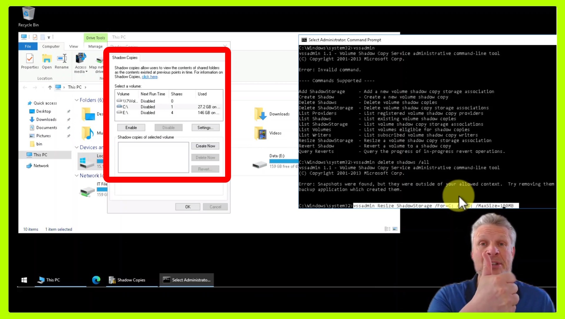 How to Delete Orphaned Volume Shadow Copies Easily