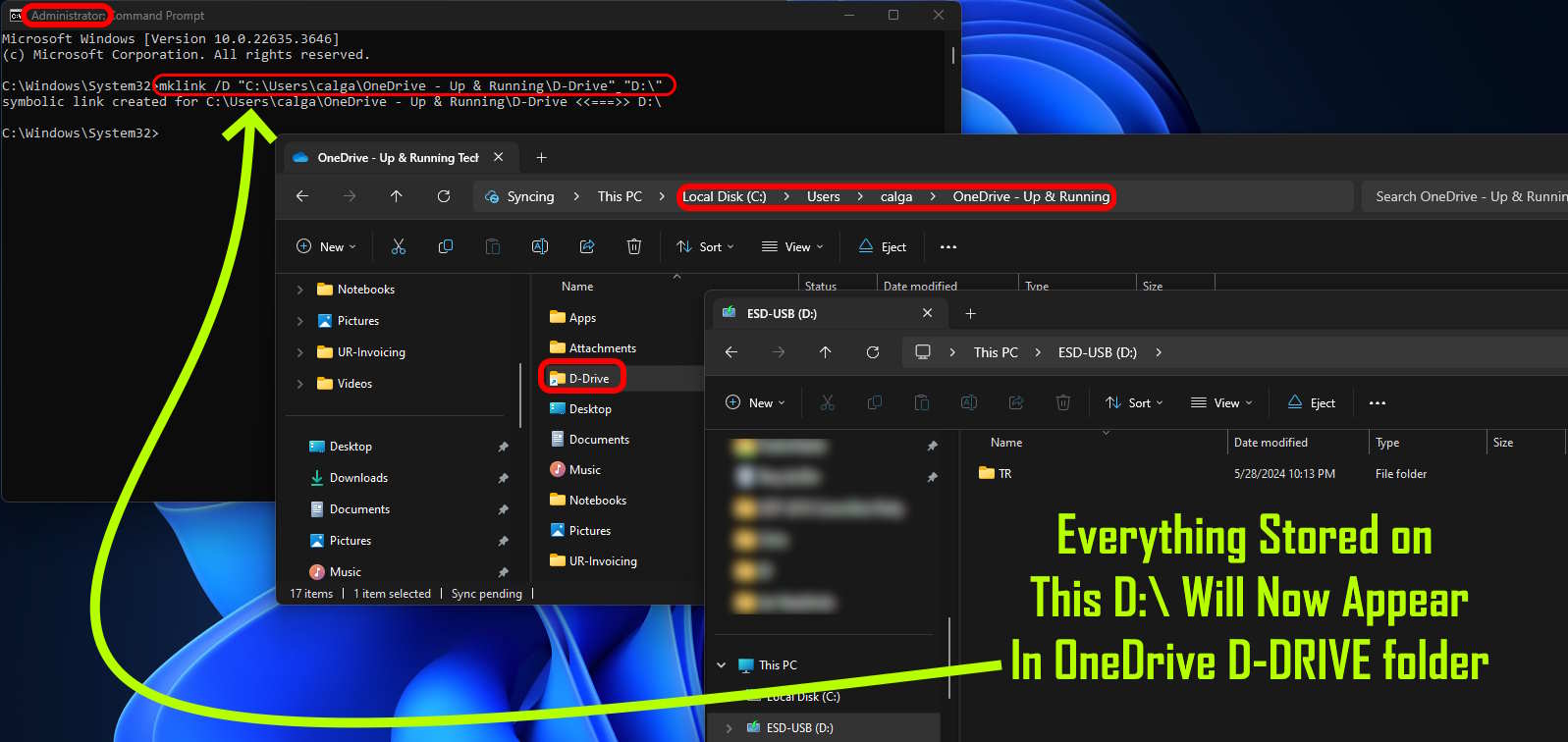 SOLVED: How to Add a Folder to Backup Into OneDrive for Business - Up ...