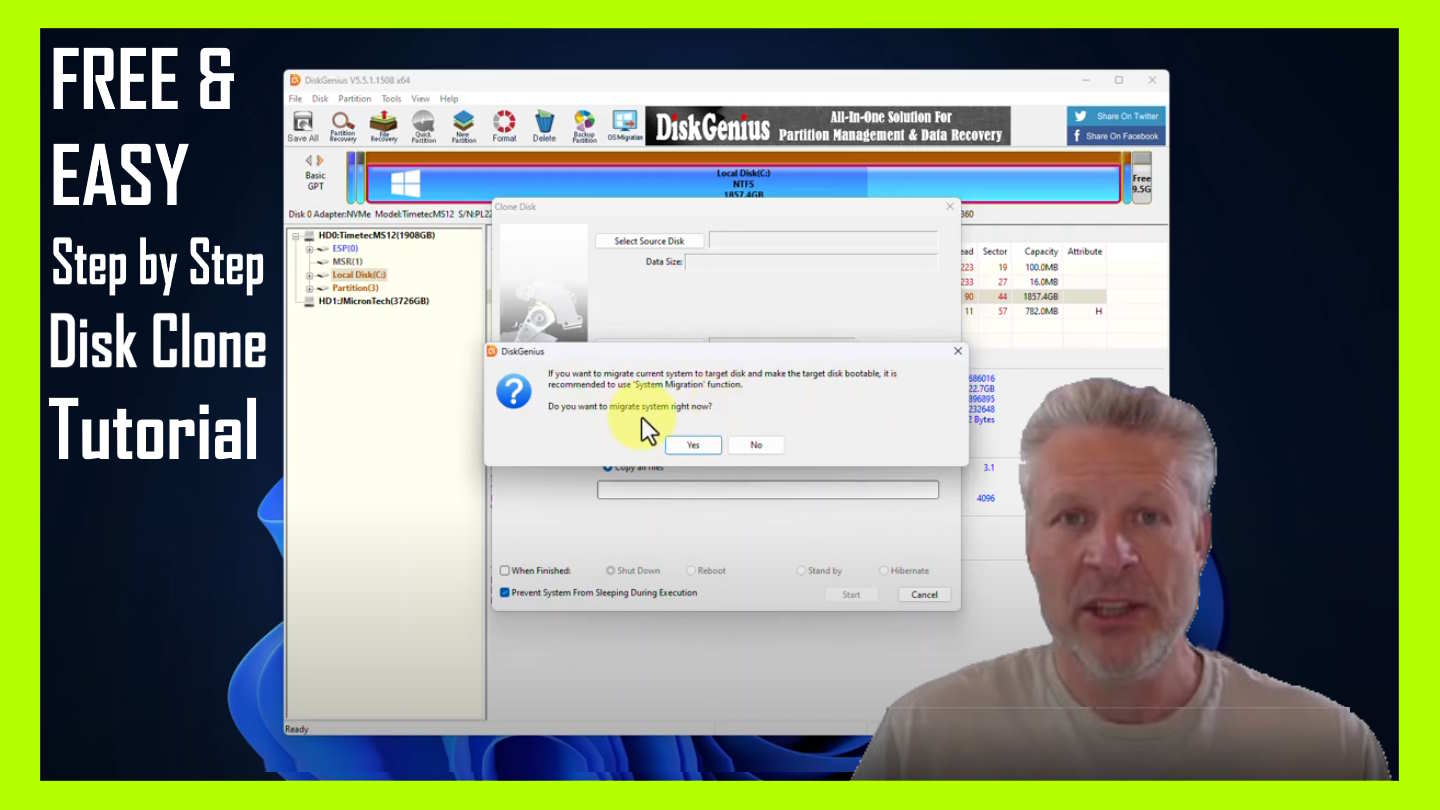 Clone M.2 SSD Easily with Free DiskGenius Guide