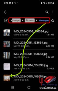 SOLVED: Where Is "Messages Stored Media" on Samsung Android - Up ...
