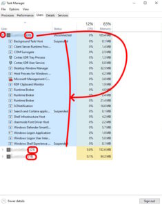SOLVED: What Does The Number Beside a Users Name Mean in Windows Task Manager Users Tab – Up ...