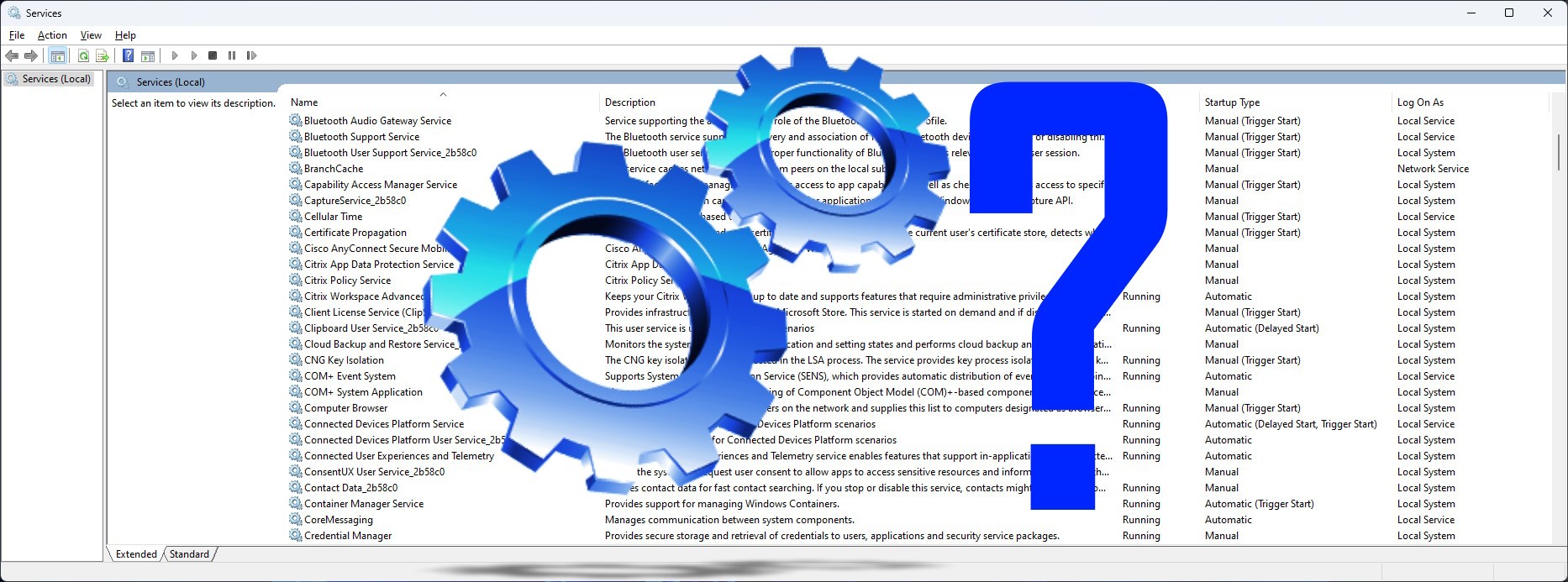 Unlocking Windows Services: A Guide to 100 Services