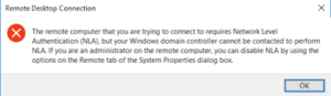 SOLVED: Remote Computer Requires Network Level Authentication - Up & Running Inc - Tech How To's