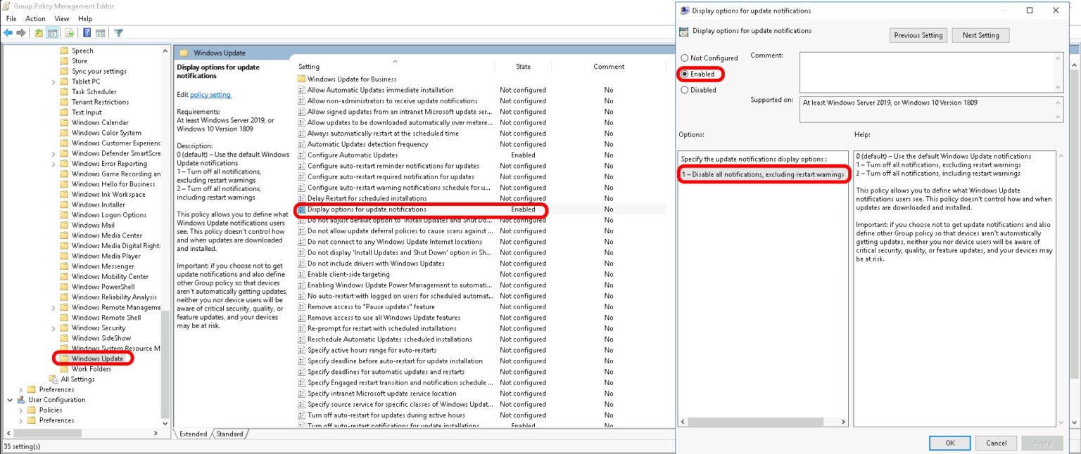 SOLVED: Easy GPO To Configure Windows Updates - Up & Running Inc - Tech ...