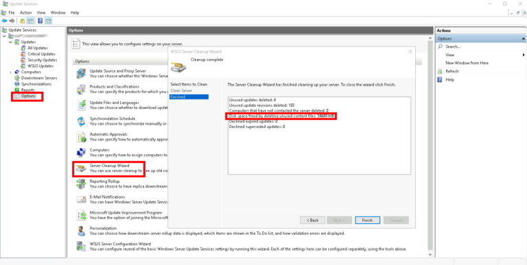 SOLVED: 3 Surprisingly Easy Ways To Clean Up WSUS & Get Disk Space Back ...