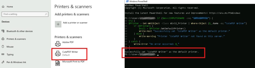 SOLVED: How To Set Default Printer When Logging In To A Specific Computer - Up & Running Inc ...