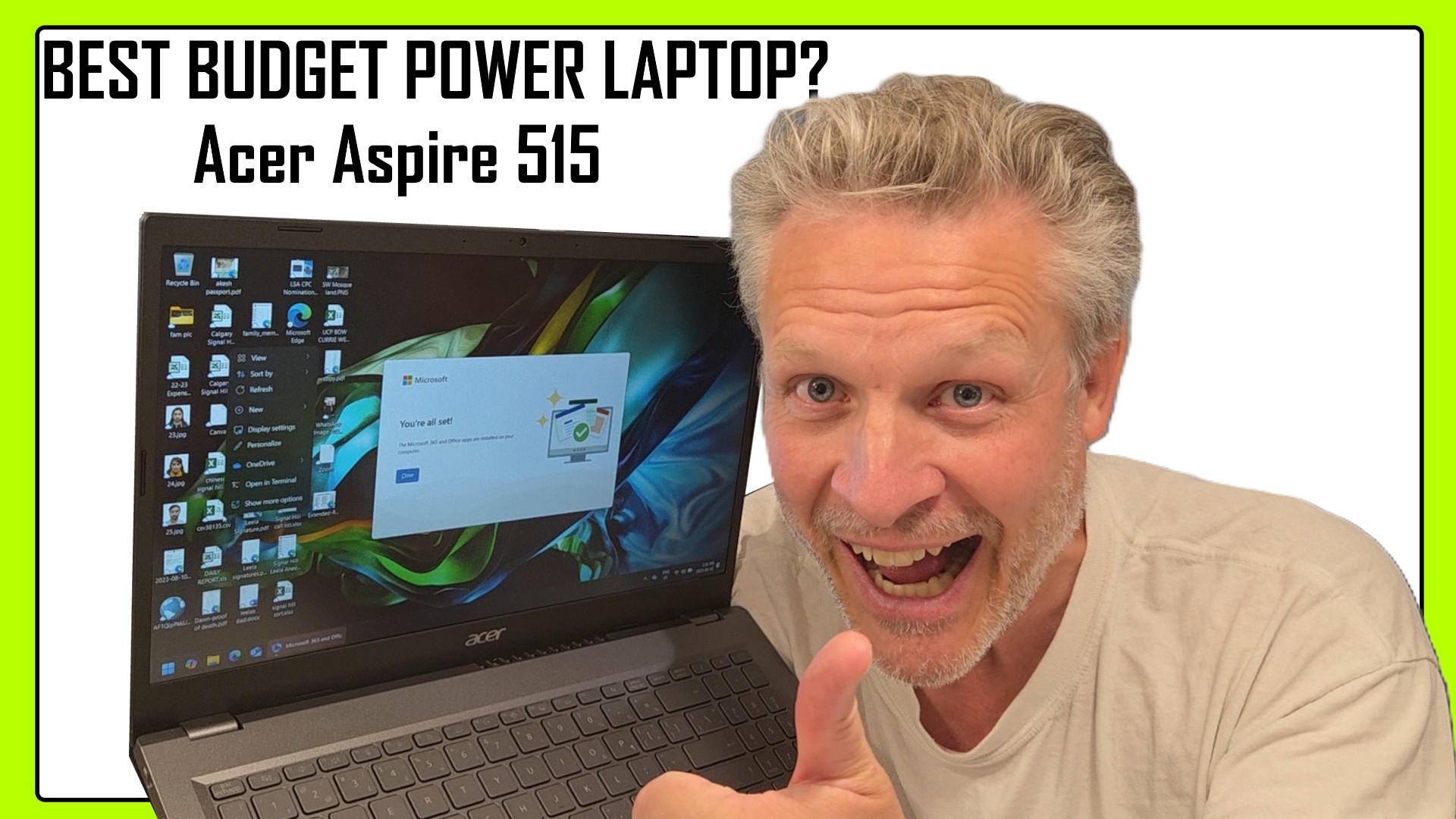 SOLVED: VIDEO: Best Budget Power Laptop - Acer Aspire A515 Review - Up ...