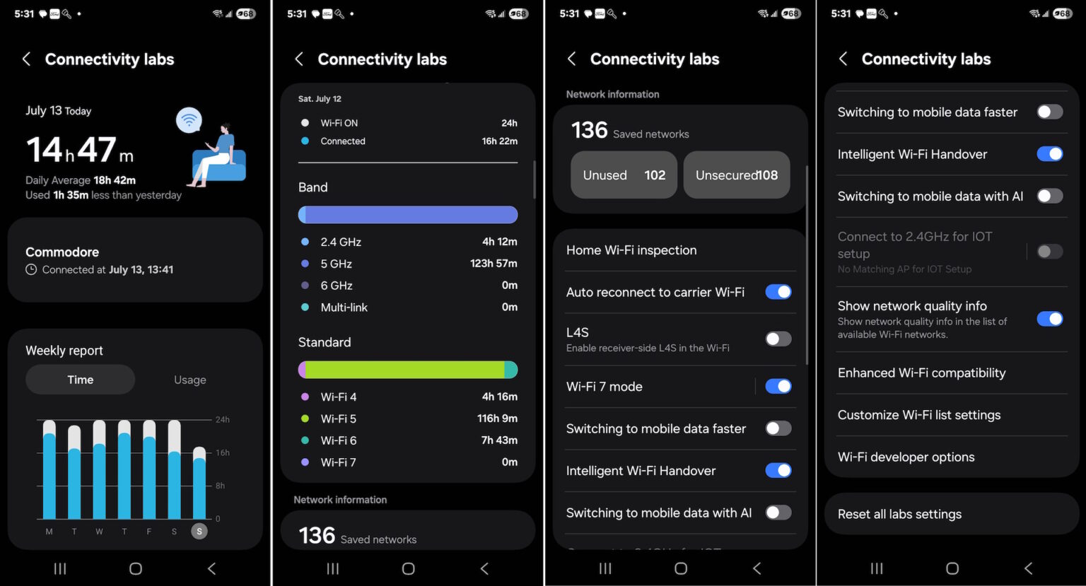 Samsung UI7: Hidden WiFi Connectivity Lab Features
