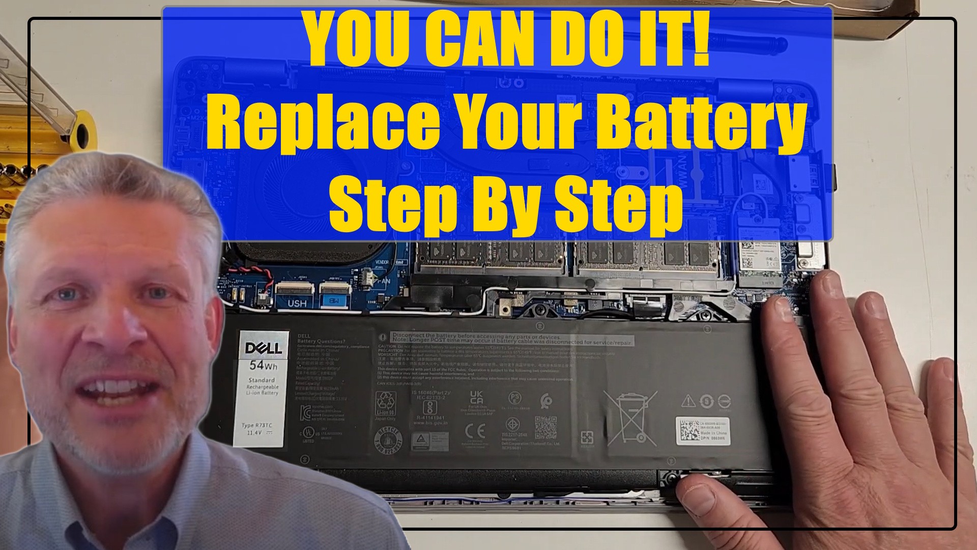 SOLVED: VIDEO: How To Replace A Dell Latitude Laptop Battery - Up & Running Inc - Tech How To's