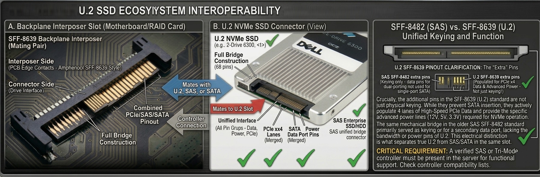 U.2 vs M.2 vs SAS vs SATA: A Simple To Understand Guide
