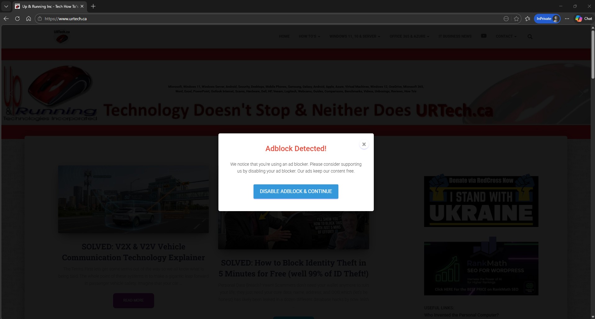 Why I Removed AdBlock Wall fom URTech.ca: My Solution Explained