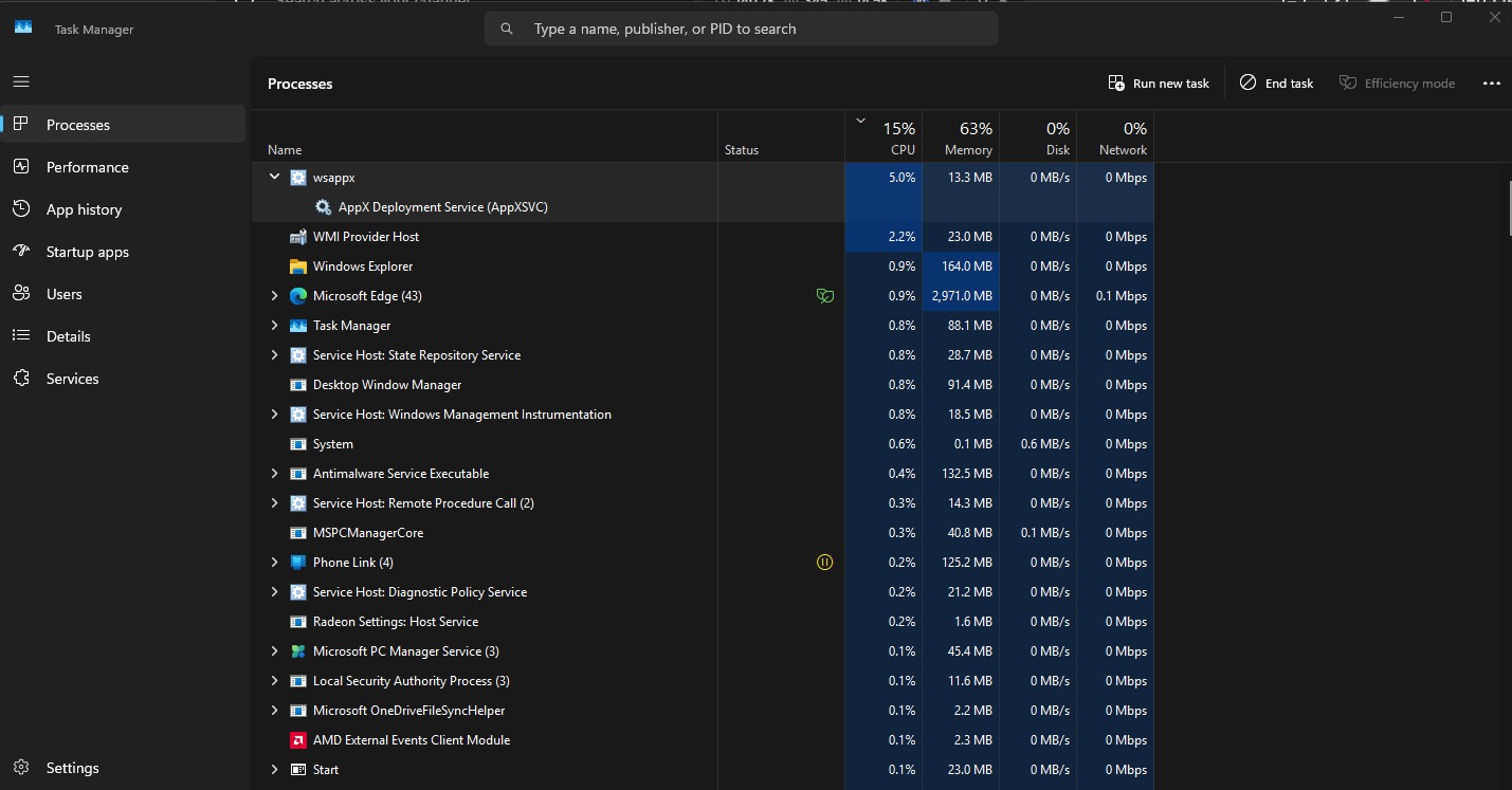 Understanding AppX Deployment Service (AppXSVC) in Windows 11